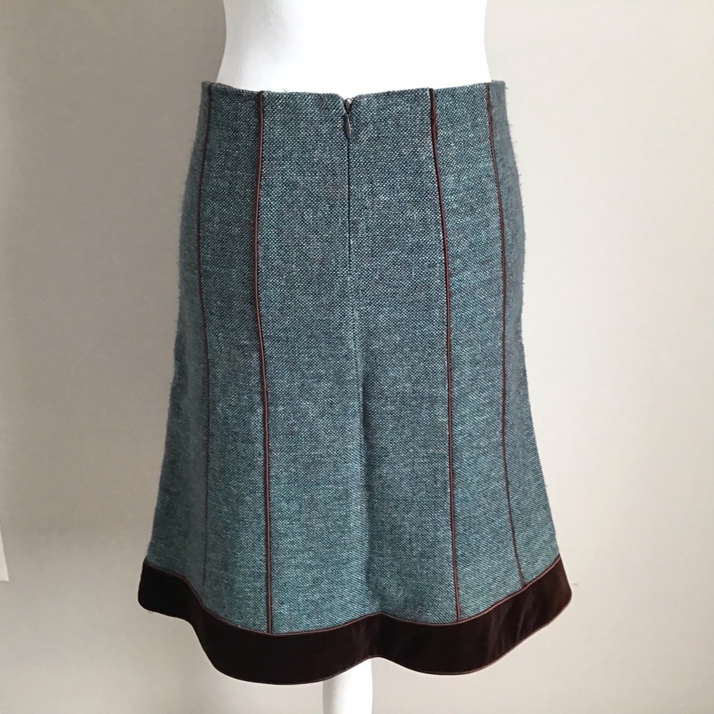 Rare Early 2000s Wool Blend Tweed Skirt Aso Rory Gilm… - Gem